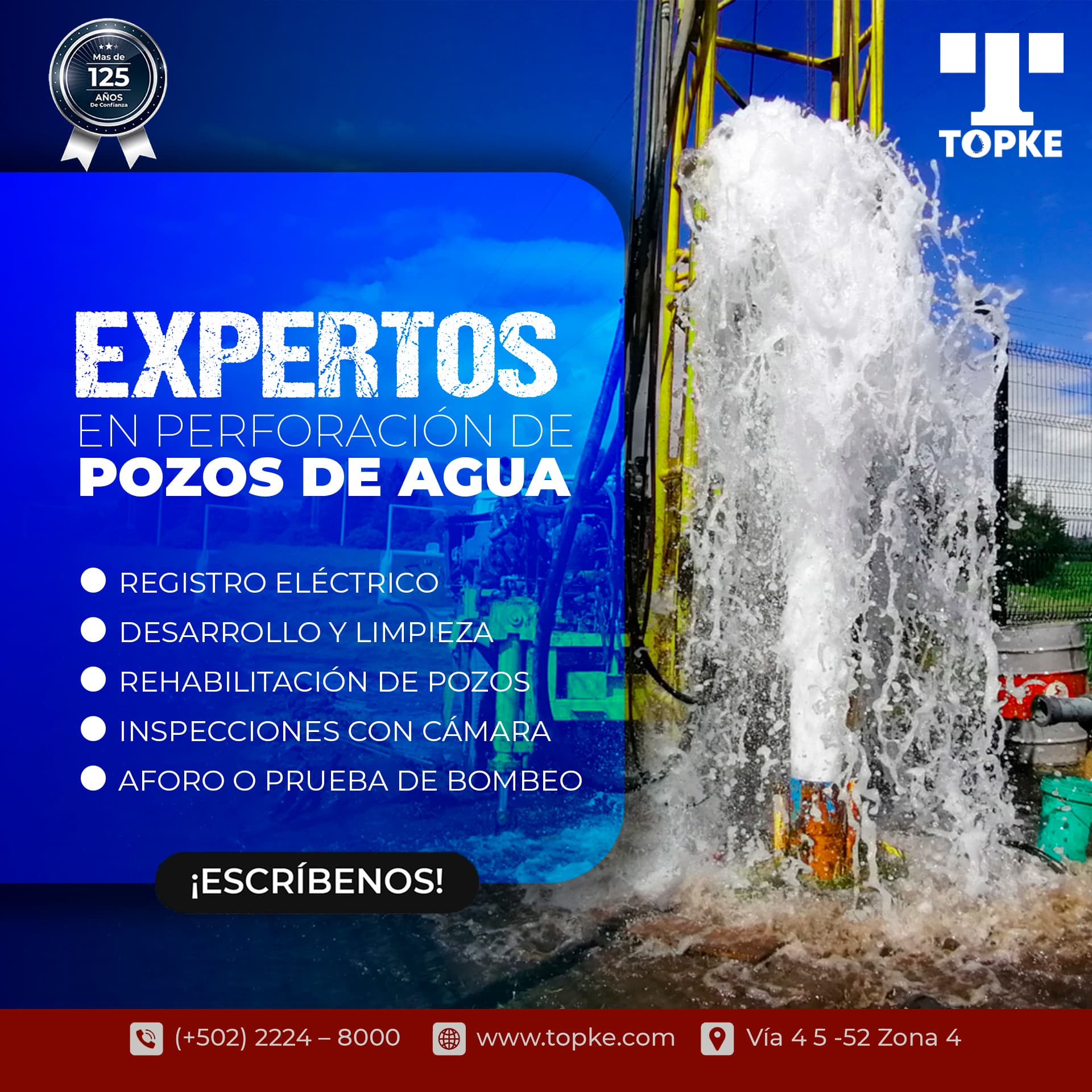 Perforación de Pozos | TOPKE